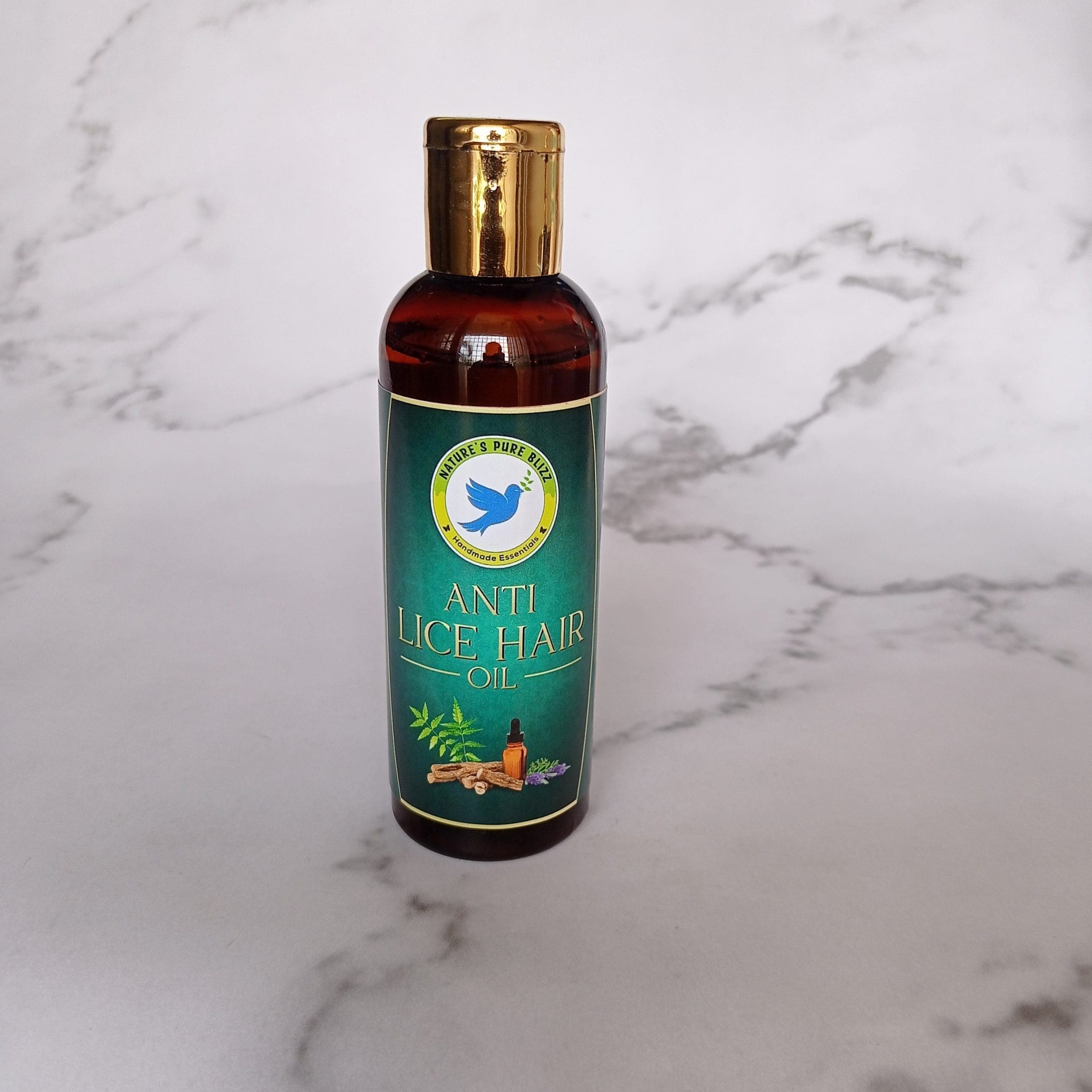 Anti Lice Hair Oil 100ml | Nature's Pure Blizz